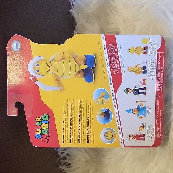 Toys | Super Mario Boomerang Bro With Boomerang Nwt | Poshmark